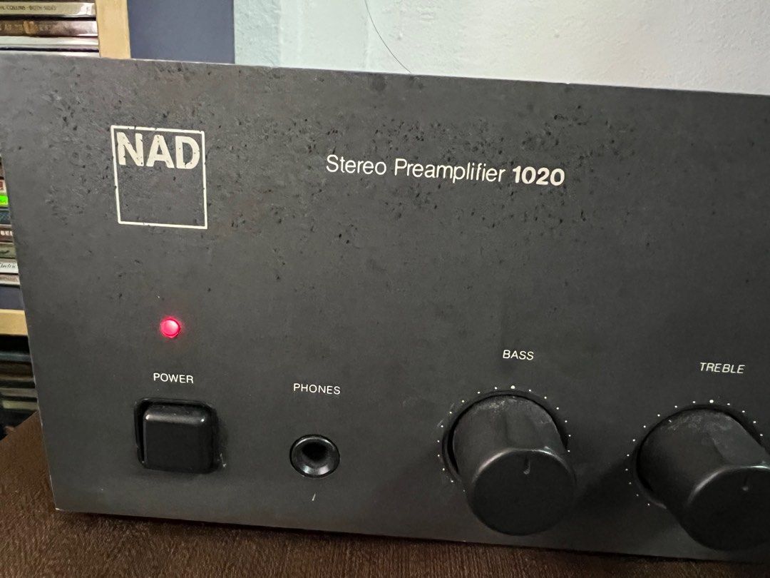 NAD Stereo Preamplifier 1020, Audio, Soundbars, Speakers & Amplifiers ...