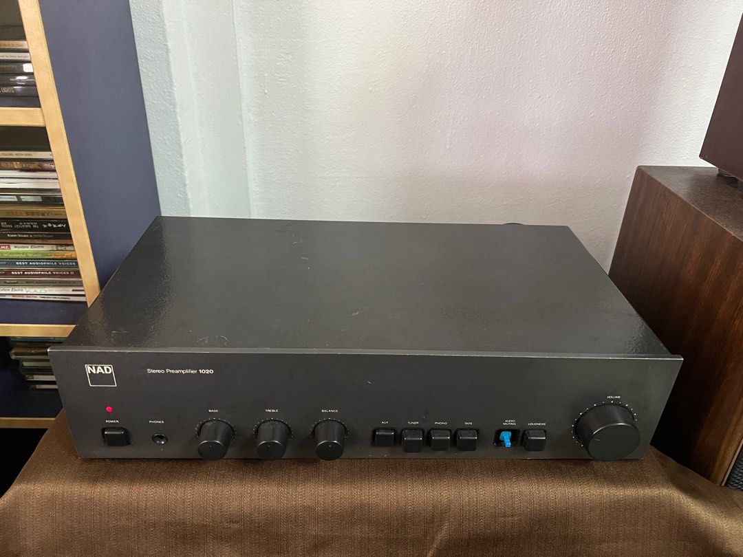 NAD Stereo Preamplifier 1020, Audio, Soundbars, Speakers & Amplifiers ...