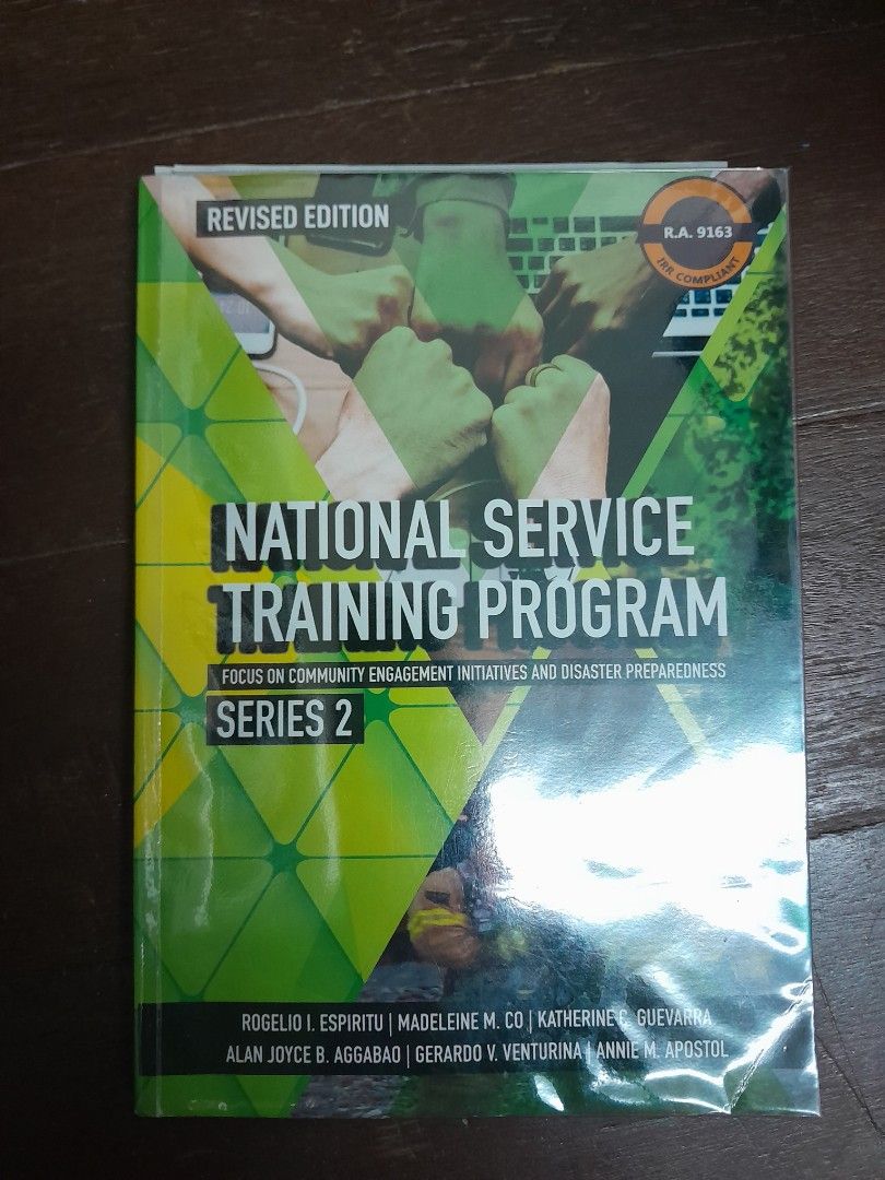 National Service Training Program Series 2 Textbook | Espiritu et al., Hobbies & Toys, Books ...