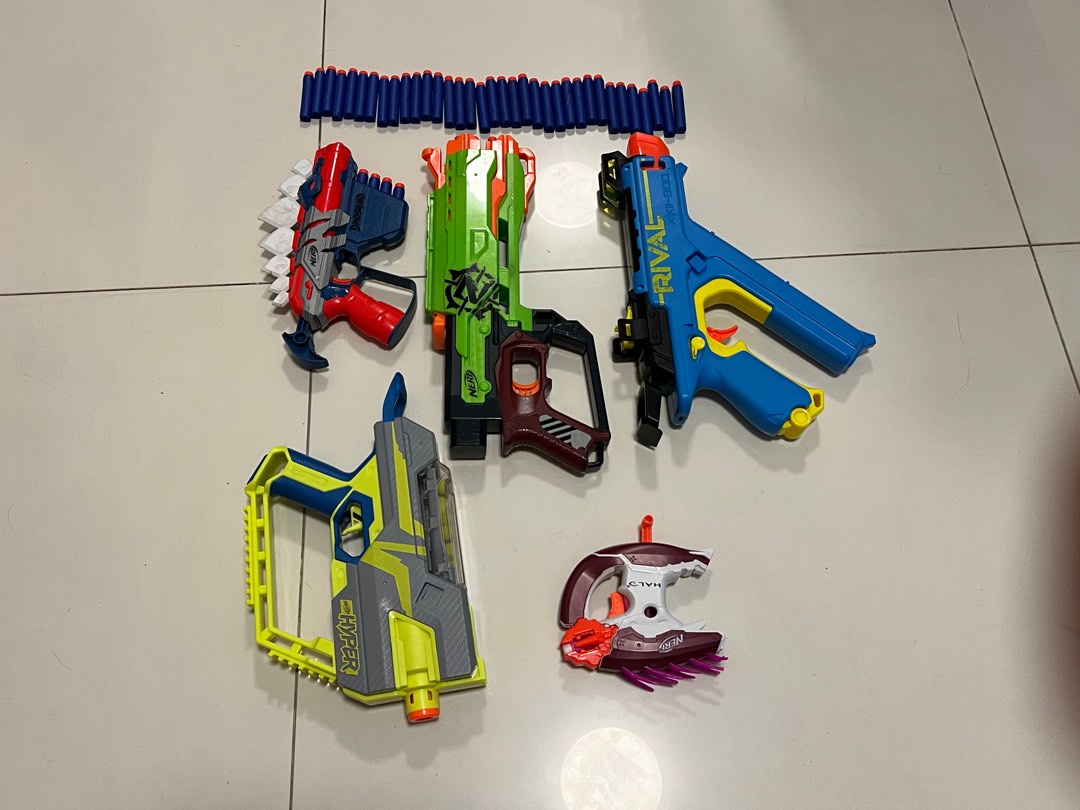Nerf Bundle, Hobbies & Toys, Toys & Games on Carousell
