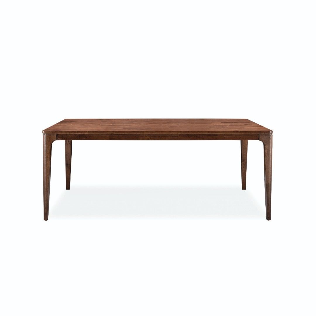 [New] 1800mm 6ft Dining Table - Full Solid Rubberwood, Furniture & Home ...