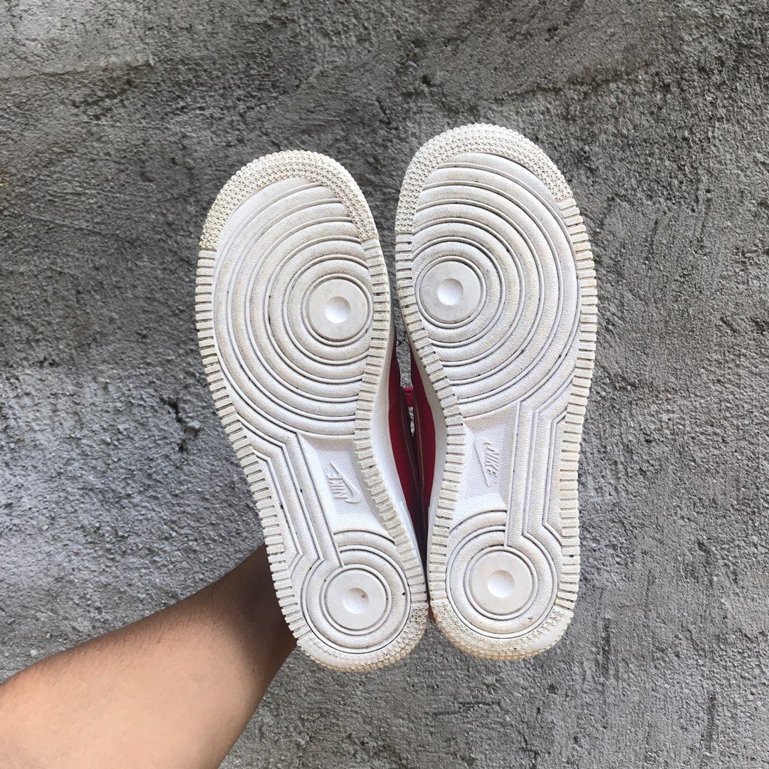 NIKE AIR FORCE 1 ICON CLASH RED, Women's Fashion, Footwear, Sneakers on ...