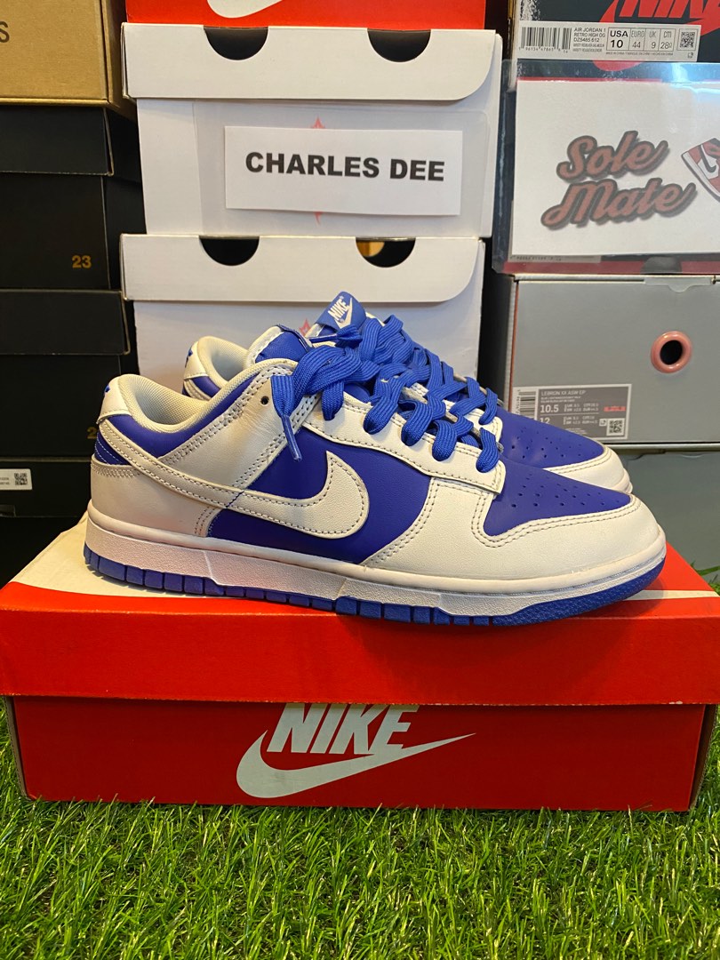 Nike dunk low racer blue, Men's Fashion, Footwear, Sneakers on Carousell