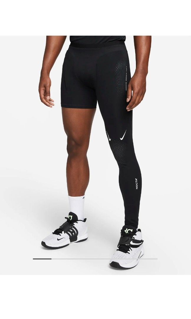 Nike nocta right leg compression wear, Men's Fashion, Activewear on ...