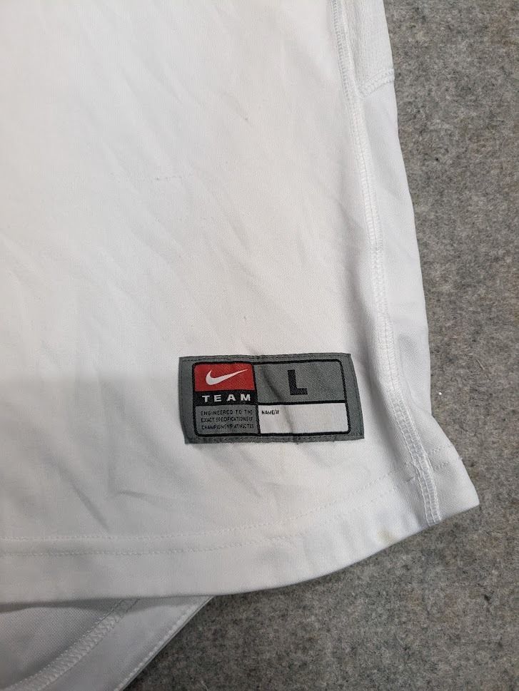 NIKE Swoosh Fast Pitch Drifit Turn Two Softball Jersey Baseball Size ...