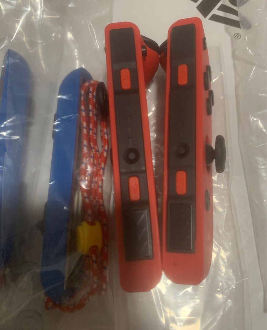 Nintendo Switch Joycons RARE Mario limited edition, Video Gaming ...