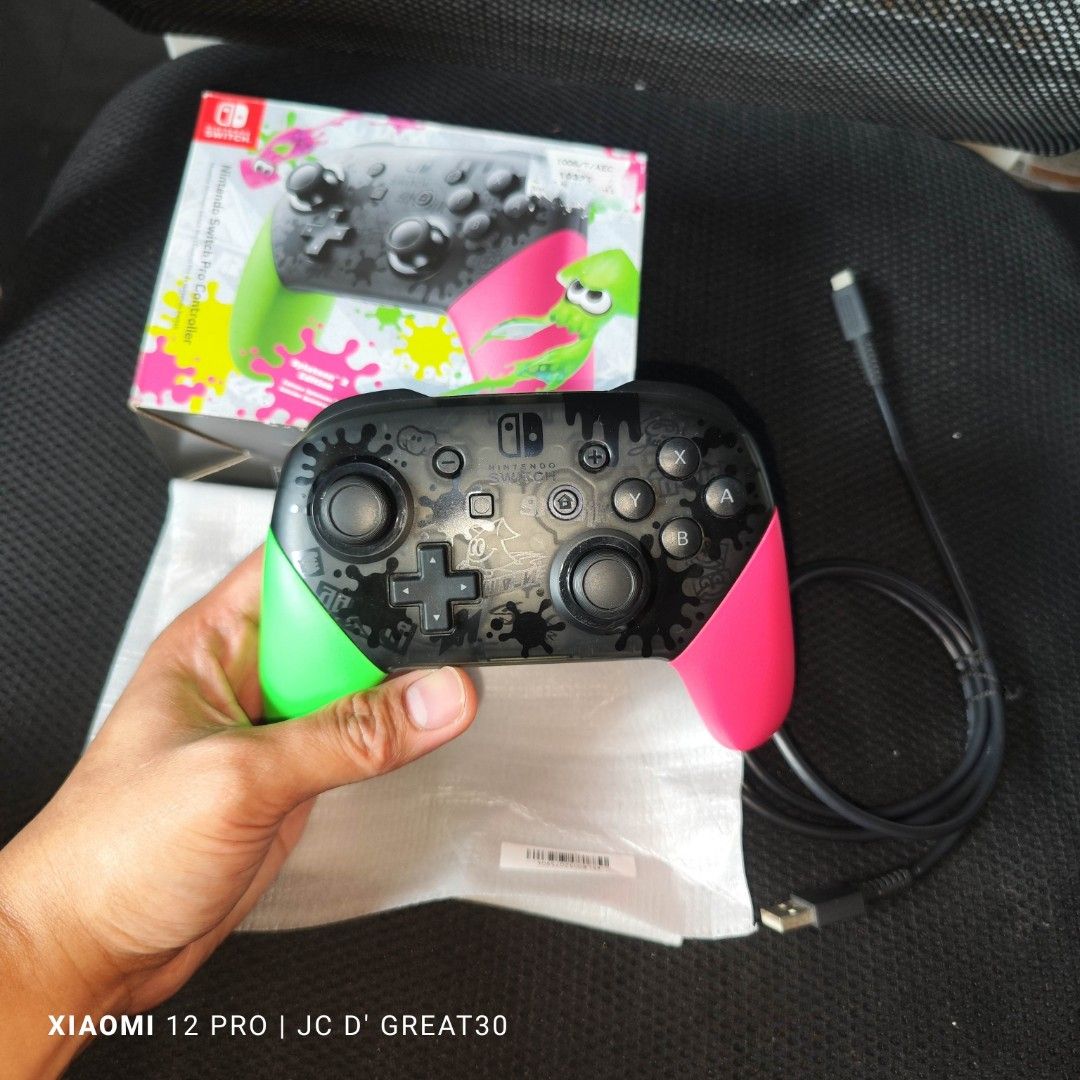 Nintendo Switch Pro Con Splatoon Edition Original on Carousell