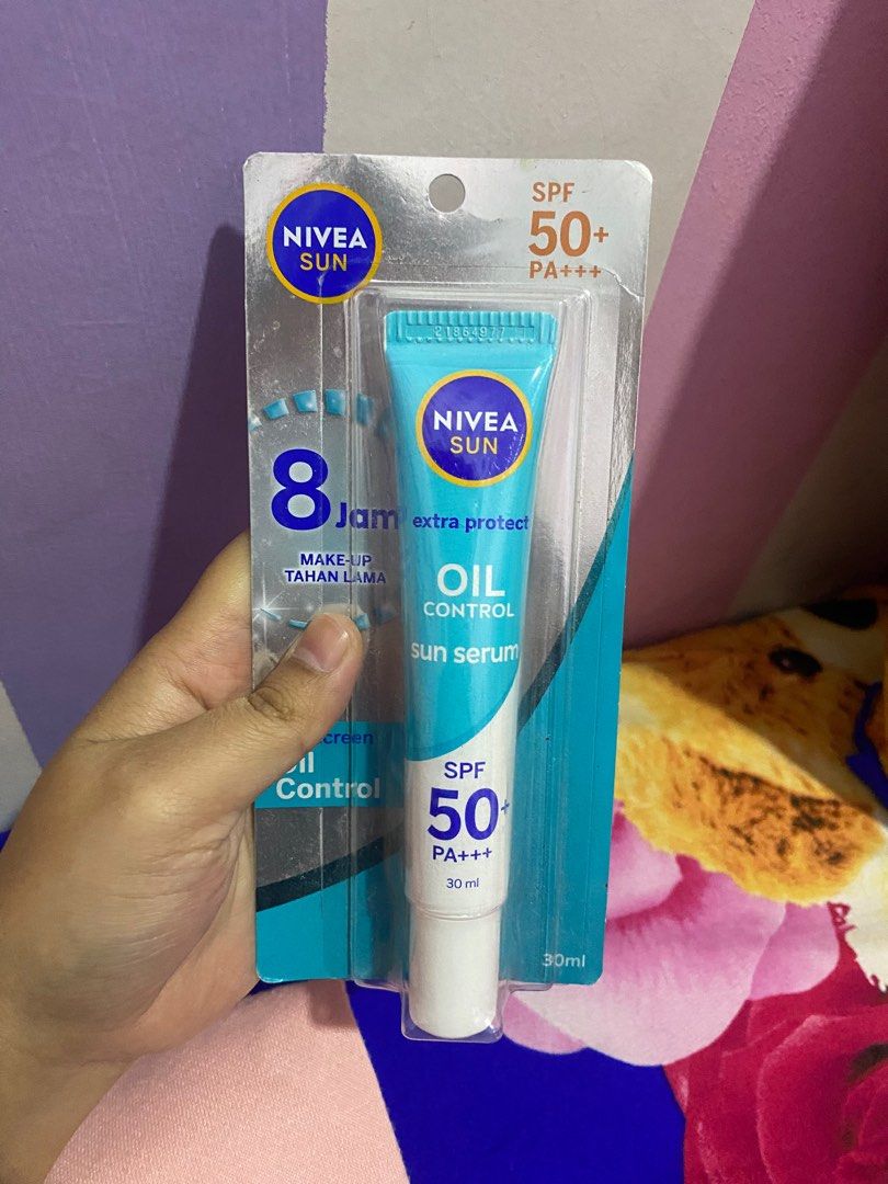 Nivea Sunscreen Spf 50+ PA++ Oil Control, Kesehatan & Kecantikan, Kulit ...