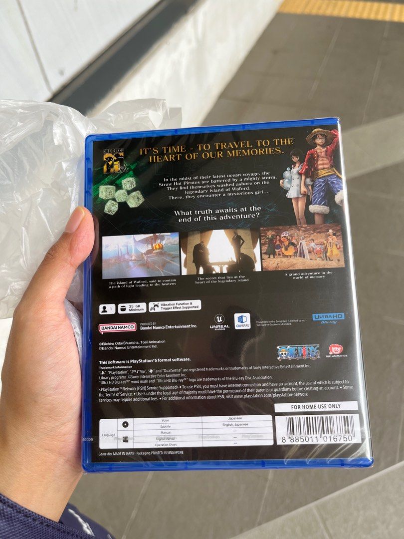 One Piece Disc PS5, Video Gaming, Video Games, PlayStation on Carousell