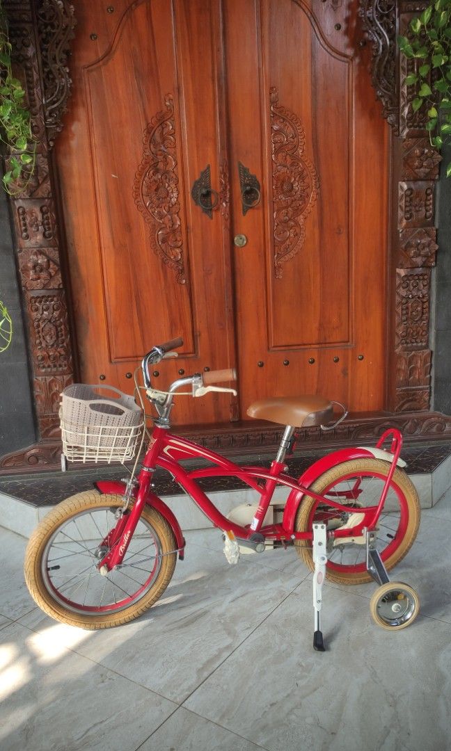 ORIGINAL! ASAHI BRILLER ENFANT KIDS BIKE 16 INCH SEPEDA ANAK NOT IIMO LONDON TAXI STRIDER ...