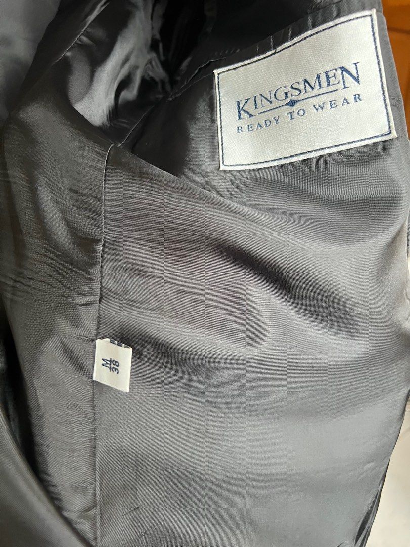 Original Kingsmen Gents Suit Black suit Medium size 38 Slightly used on ...