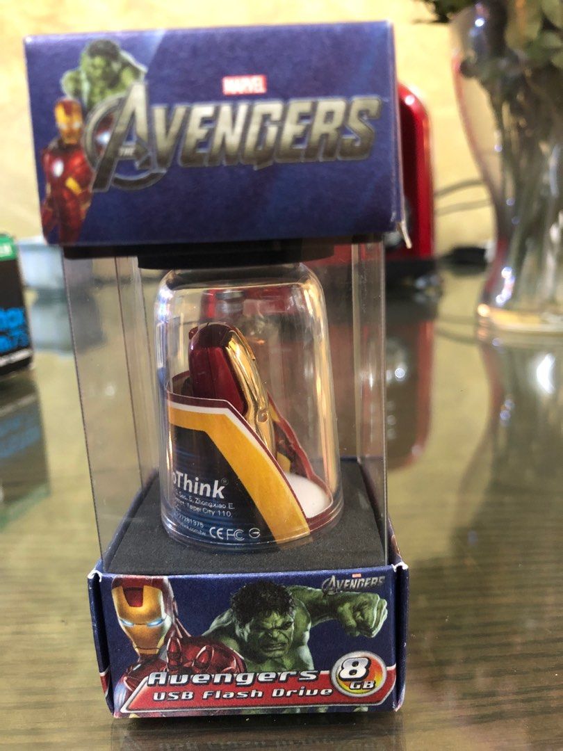 Original Marvel Avengers Ironman usb pendrive 8gb, Computers & Tech ...