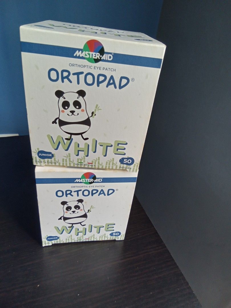 ORTHOPTIC EYE PATCH (Junior)(2 Boxes), Health & Nutrition, Medical ...