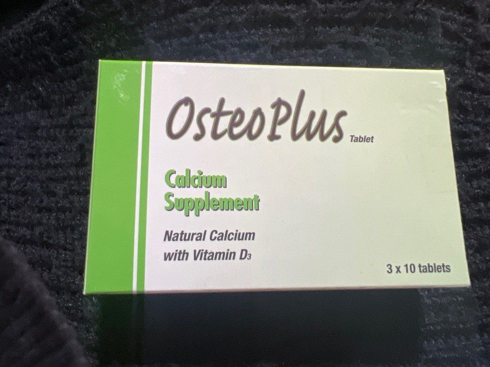 Osteoplus Calcium Tablets 3 x 10 Tablets, Health & Nutrition, Health ...