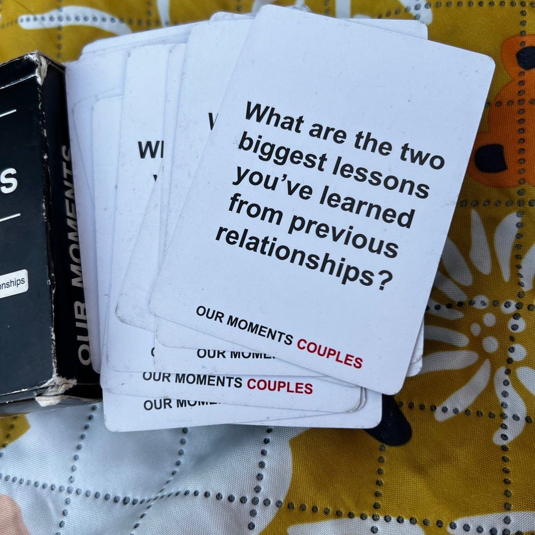 Our Moments Couples 100 Thought Provoking Conversation Starters ...