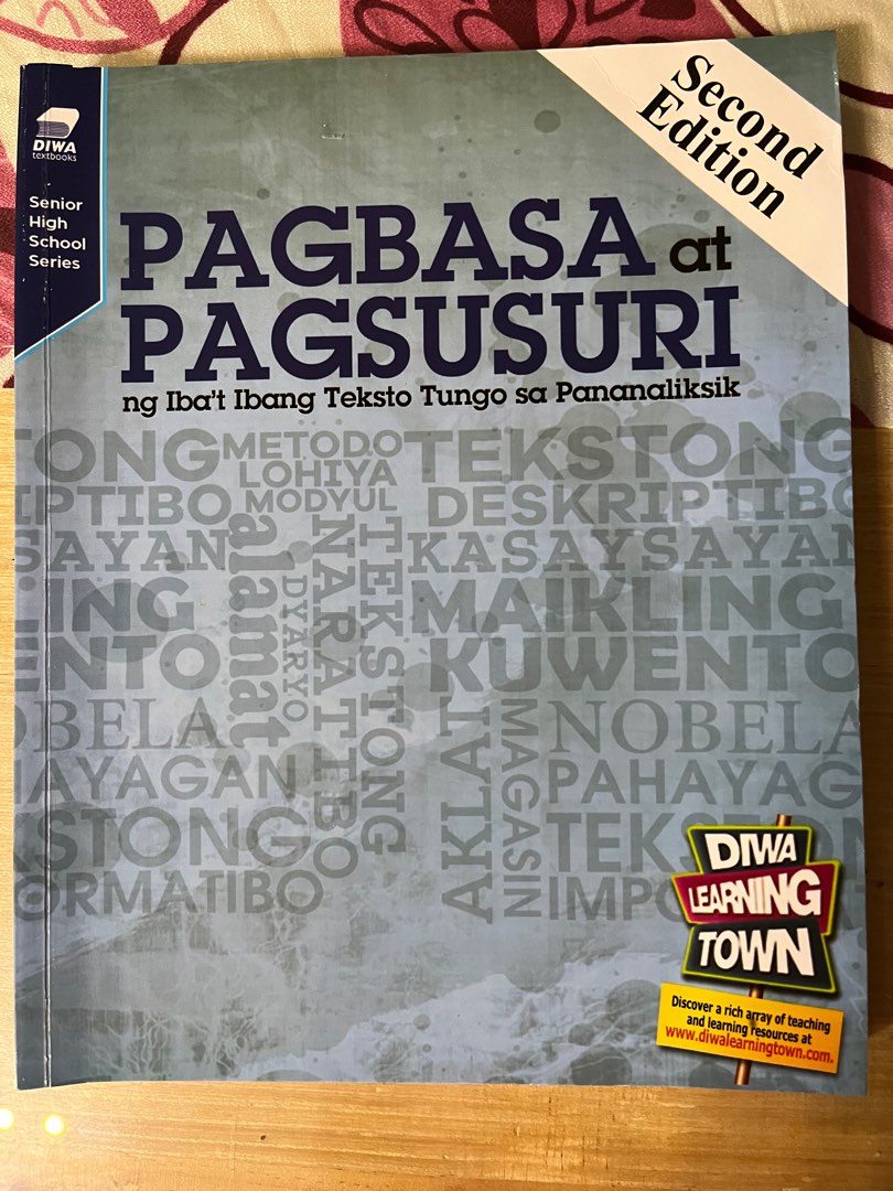 Pagbasa at Pagsulat Book - Grade 11 SHS, Hobbies & Toys, Books ...