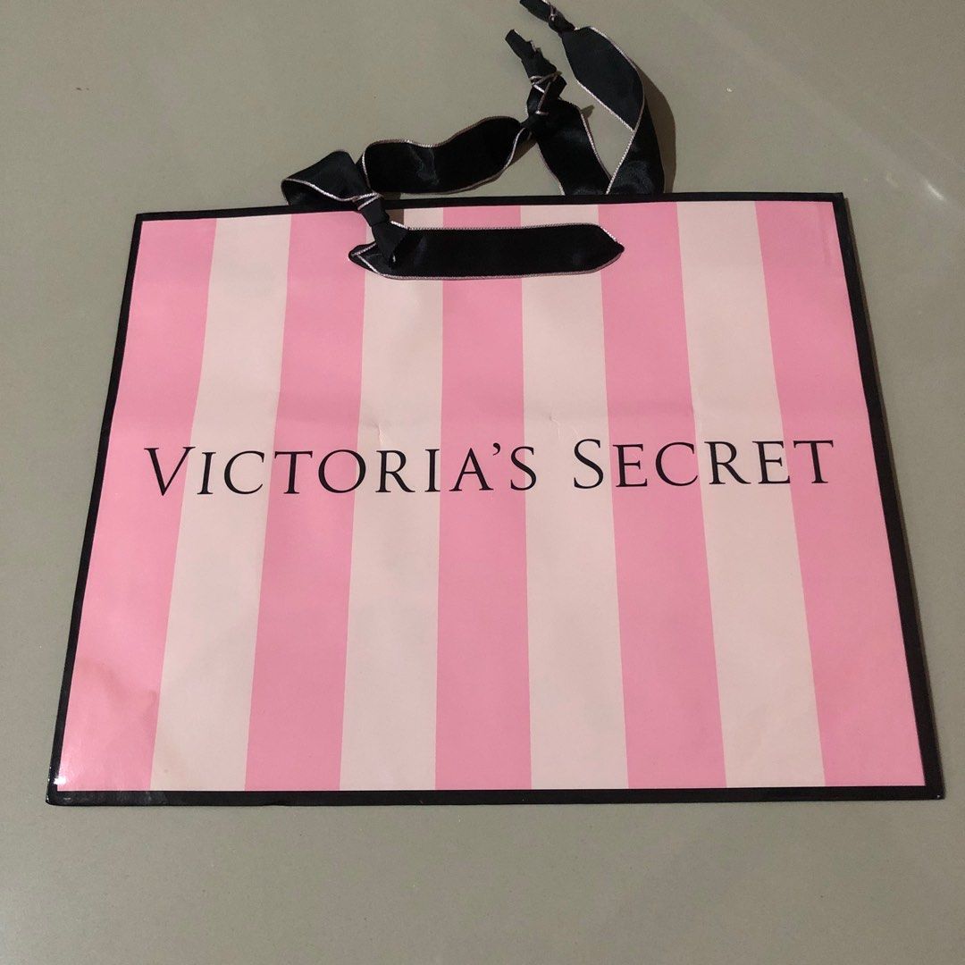 Paperbag Victoria’s Secret, Fesyen Wanita, Tas & Dompet di Carousell