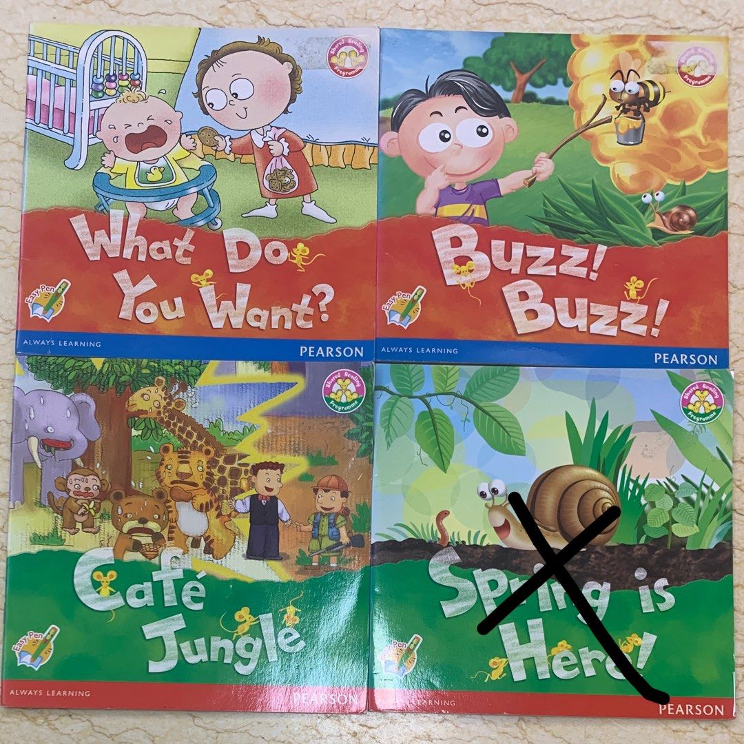 Pearson Addison Wesley Longman 培生 幼稚園書 K1 K2 K3, 興趣及遊戲, 書本 & 文具, 小朋友書 ...