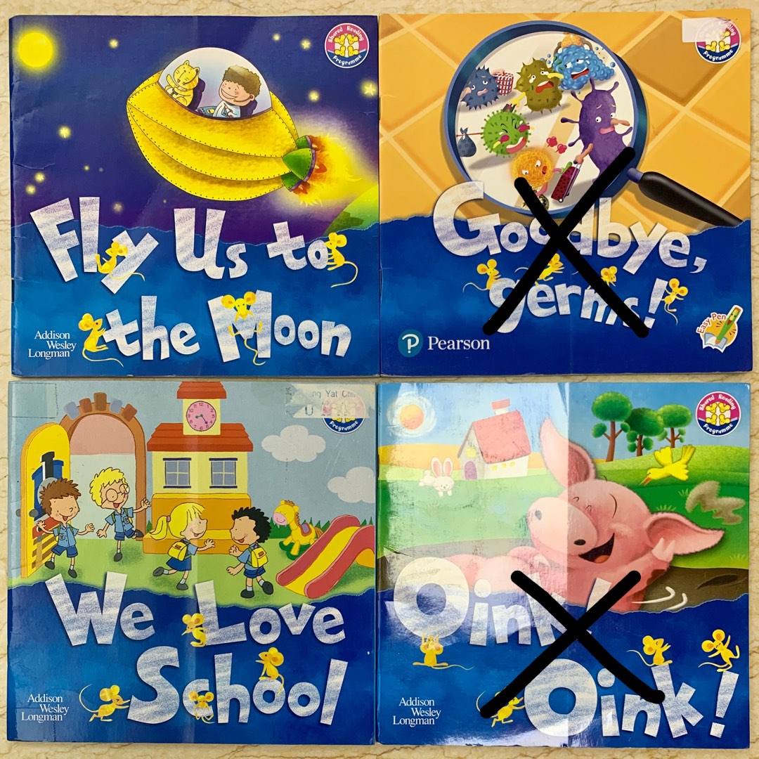 Pearson Addison Wesley Longman 培生 幼稚園書 K1 K2 K3, 興趣及遊戲, 書本 & 文具, 小朋友書 ...