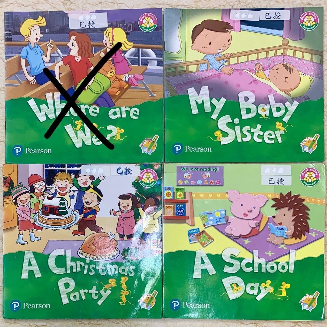 Pearson Addison Wesley Longman 培生 幼稚園書 K1 K2 K3, 興趣及遊戲, 書本 & 文具, 小朋友書 ...