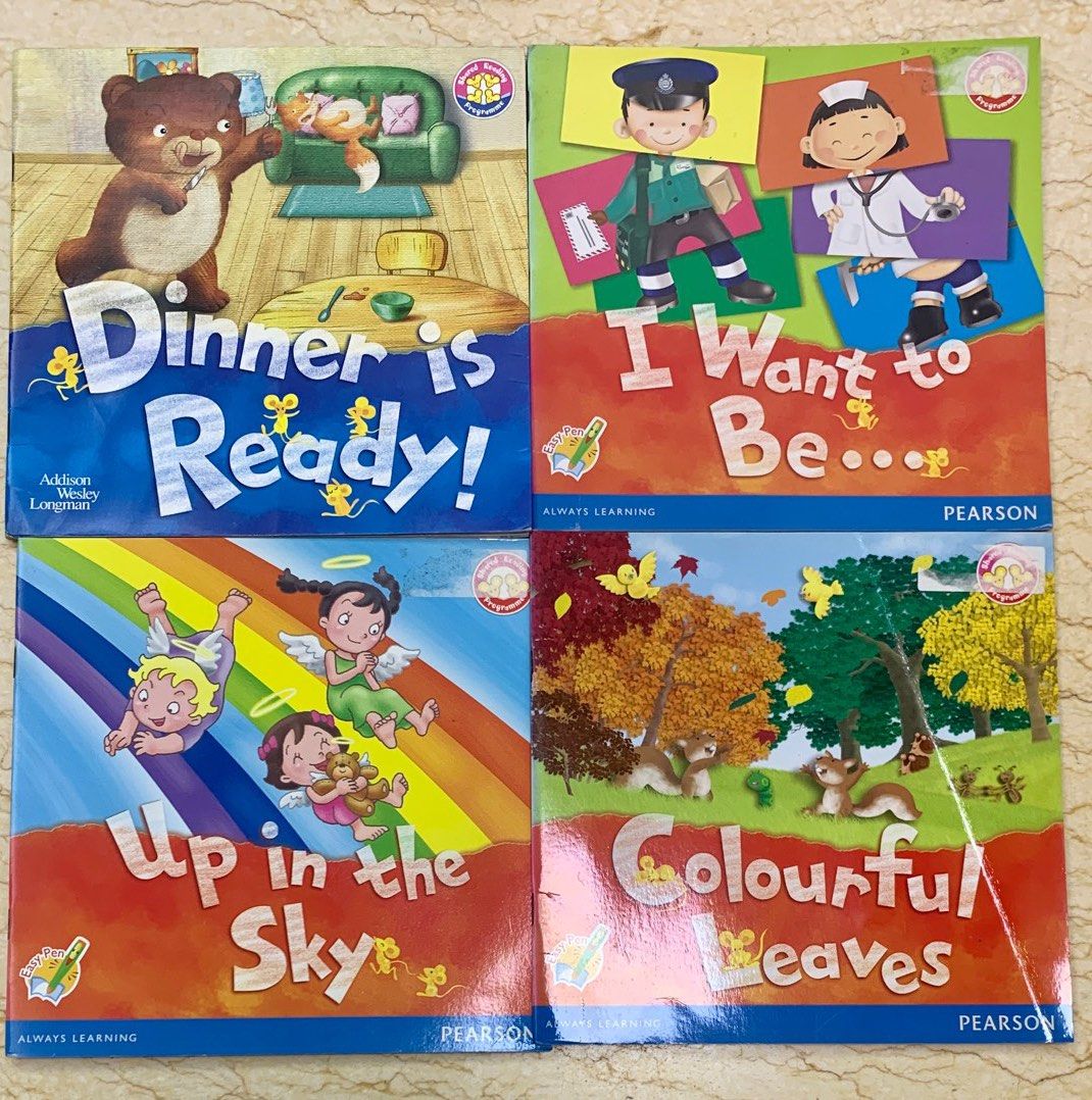 Pearson Addison Wesley Longman 培生 幼稚園書 K1 K2 K3, 興趣及遊戲, 書本 & 文具, 小朋友書 ...