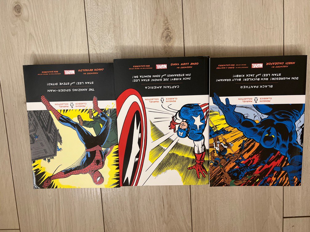 Penguin classics - MARVEL multi story comics, 興趣及遊戲, 書本 & 文具, 漫畫 ...