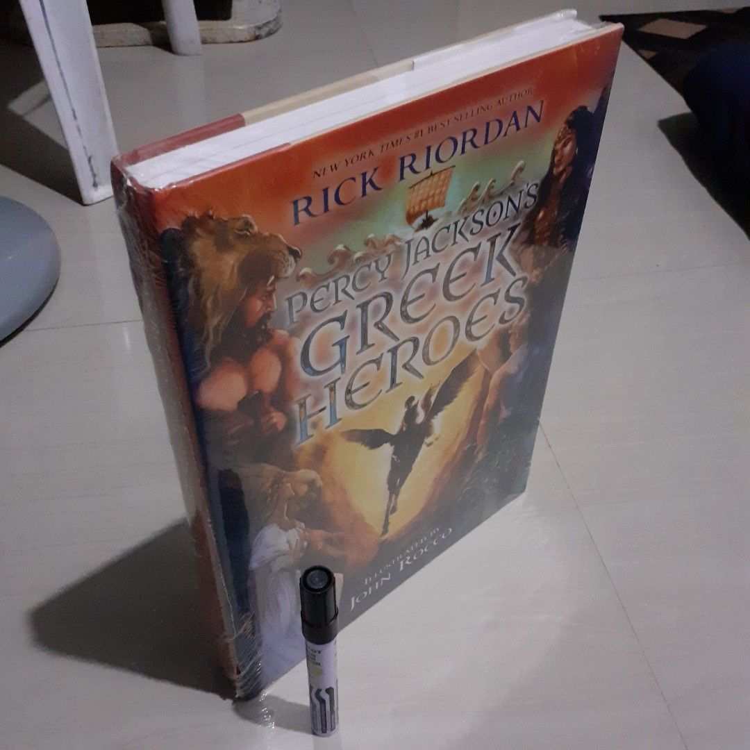 Percy Jacksons Greek Heroes Hardcover On Carousell