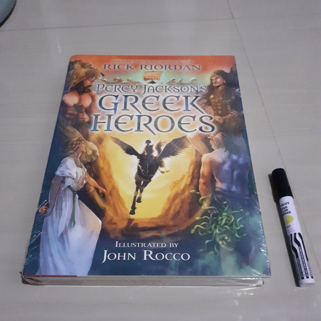 Percy Jacksons Greek Heroes Hardcover On Carousell