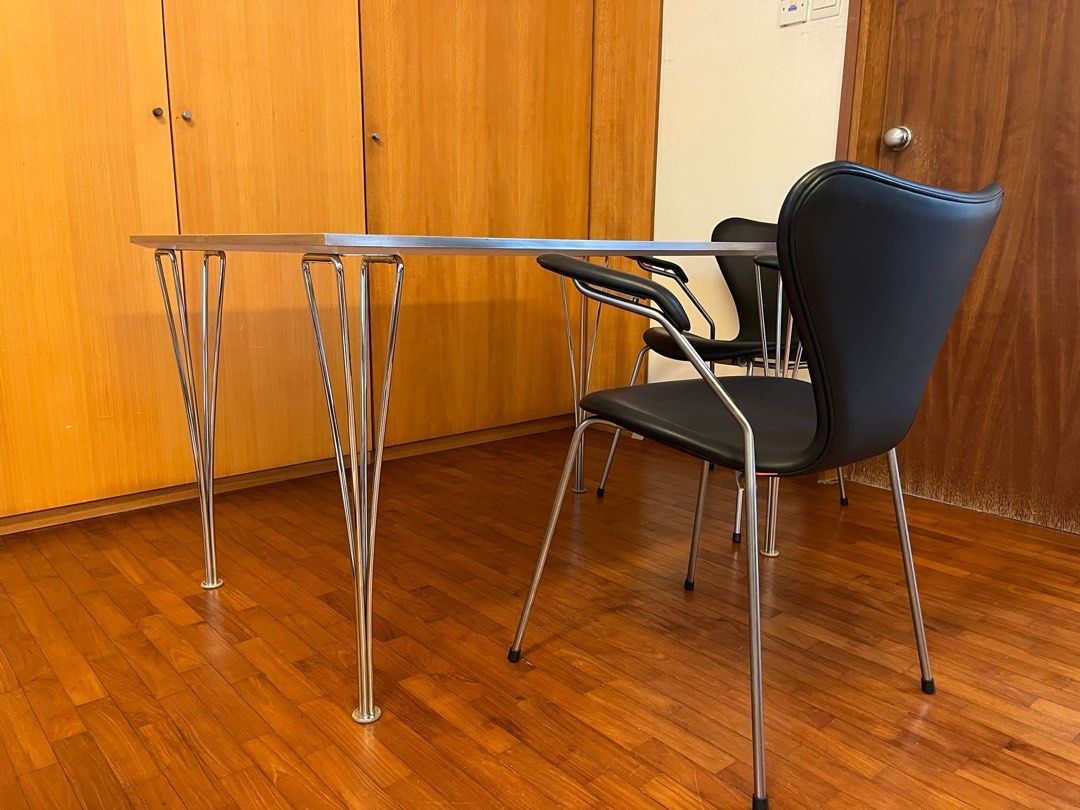 Fritz Hansen / Piet Hein/Bruno Mathsson/ Arne Jacobsen Dinning Table ...