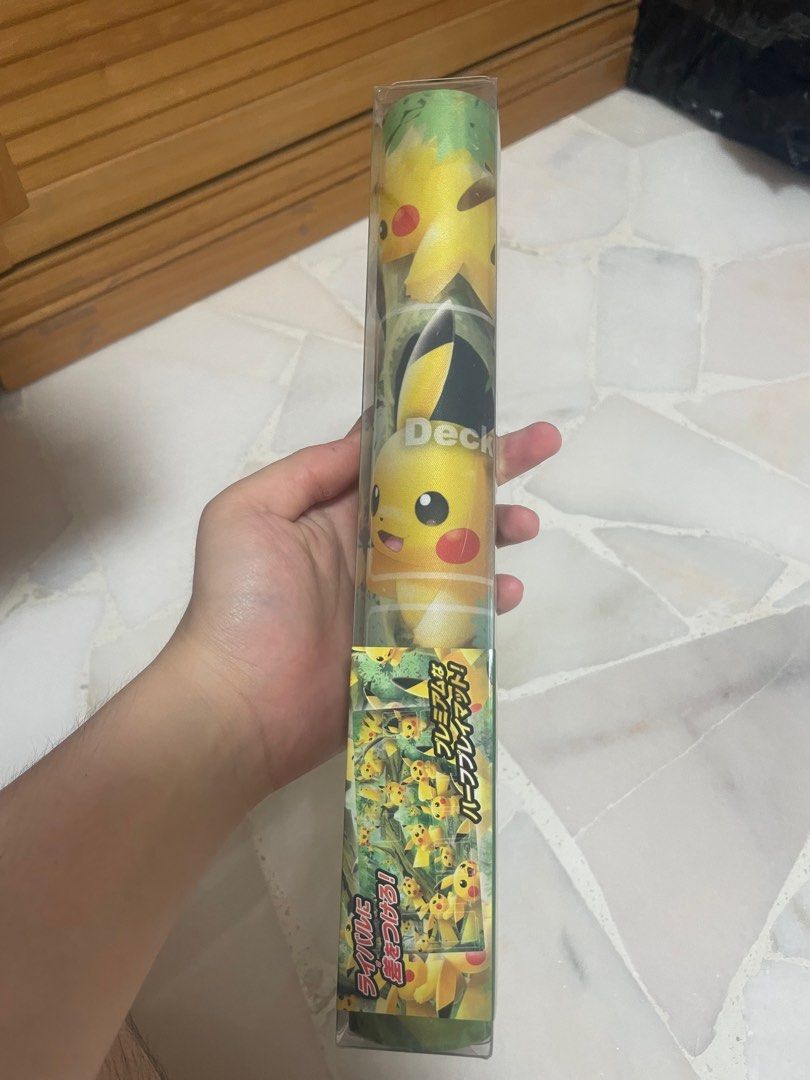 Pikachu playmat from Pokemon Center, Hobbies & Toys, Toys & Games on ...