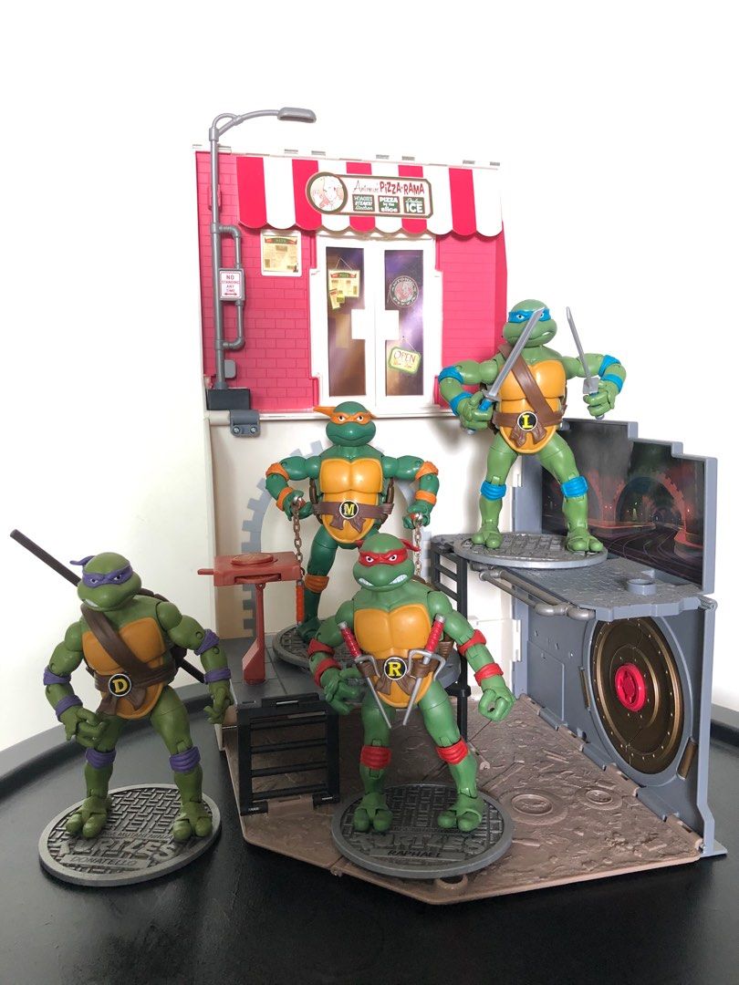 Pizza house diorama tunnel city sewer antonio’s pizzarama rama ...