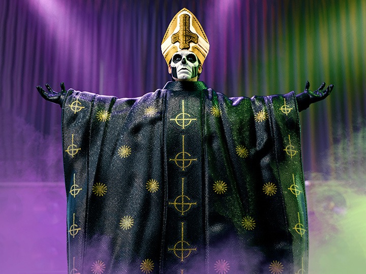 PO Super7 1/12 Scale Ghost Ultimates! Papa Emeritus III Figure, Hobbies ...