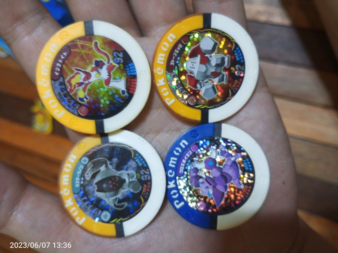 pokemon battrio holo coin on Carousell