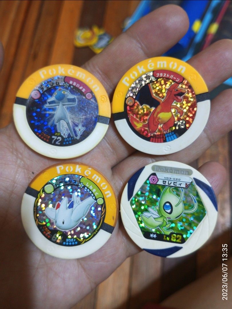 pokemon battrio holo coin on Carousell