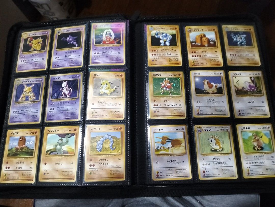 Pokemon 1996 base set Japanese, Hobbies & Toys, Toys & Games on Carousell
