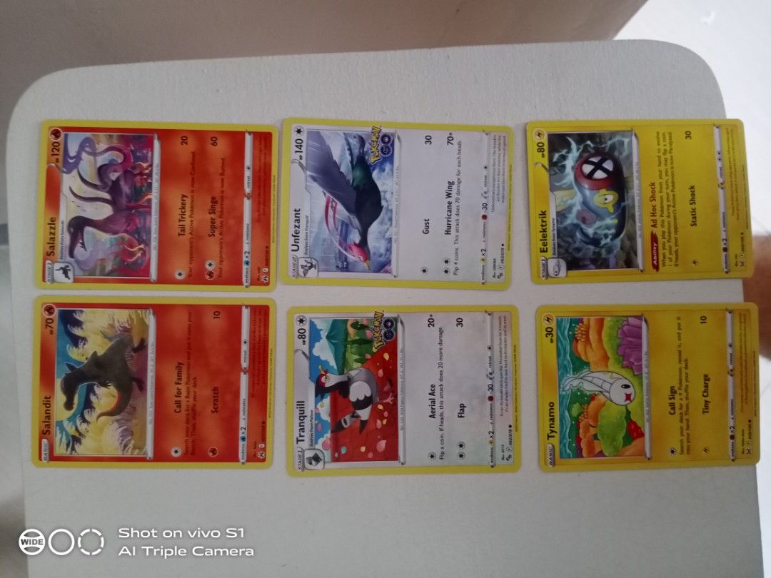 POKEMON CARDS EVOLUTION LINE, AUTHENTIC on Carousell