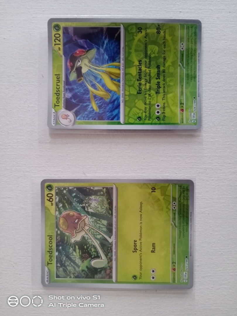 POKEMON CARDS, EVOLUTION LINE, ORIGINAL on Carousell