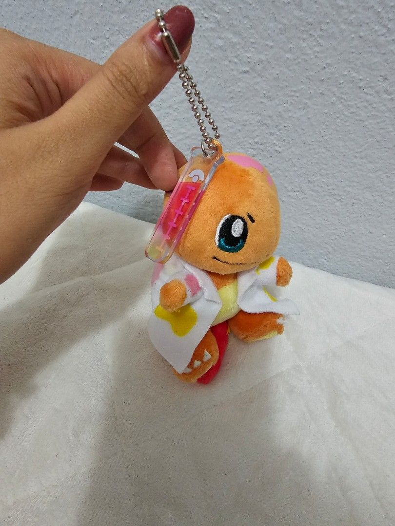 Pokemon Center Charmander Mascot Plush Charm on Carousell