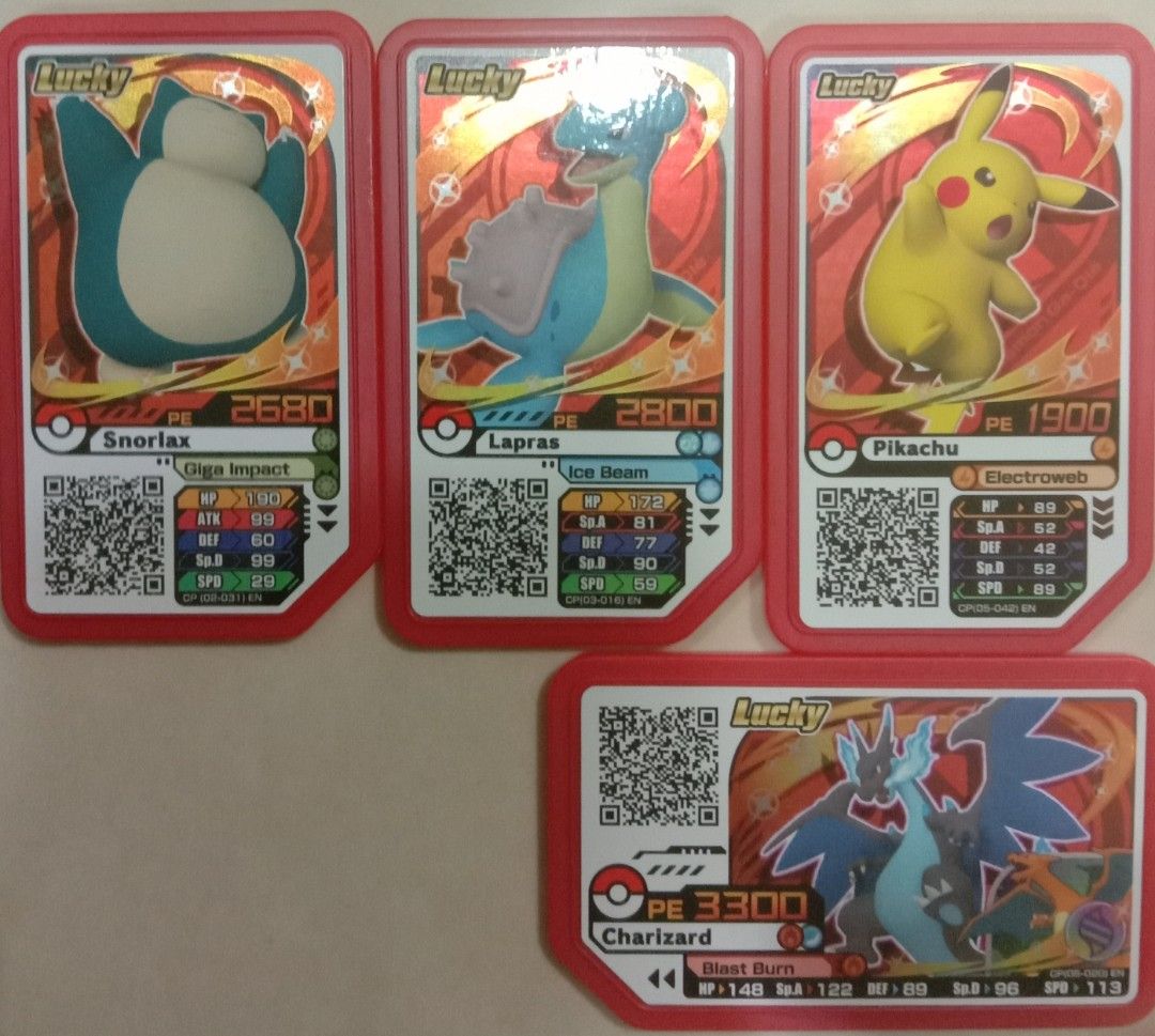 Pokemon Gaole Part 4/Legend 1/2/3 (4 Star)& Lucky Pokemon (No Trade ...