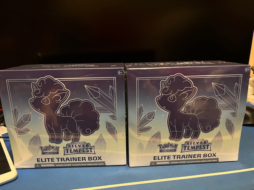 Pokemon Silver Tempest ETB ST elite trainer box, Hobbies & Toys, Toys ...