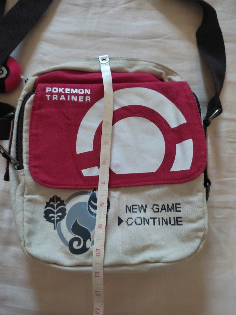 pokemon trainer sling bag on Carousell