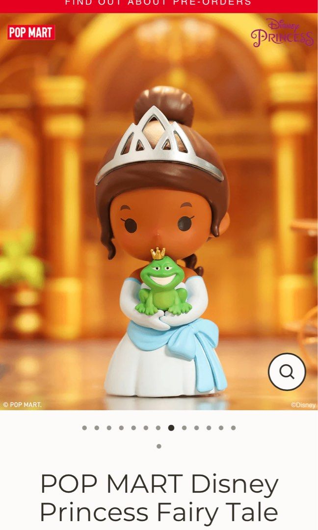 Popmart disney princess series tiana (princess and the frog), Hobbies ...