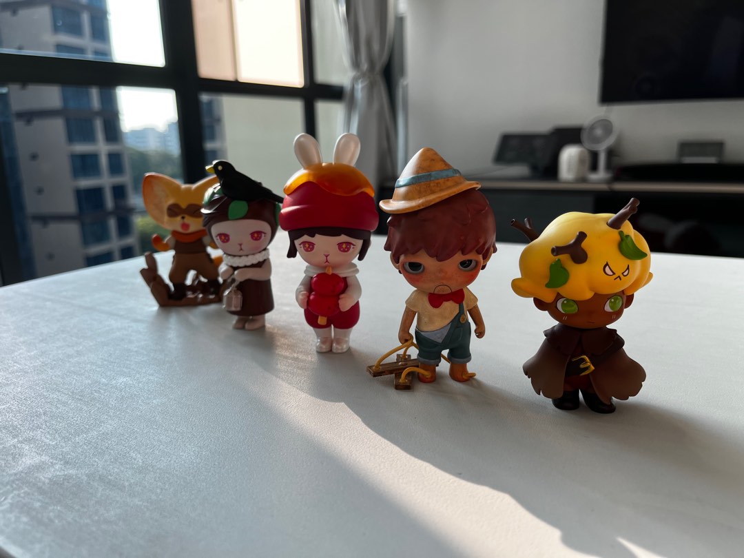 Popmart figurines , Hobbies & Toys, Toys & Games on Carousell