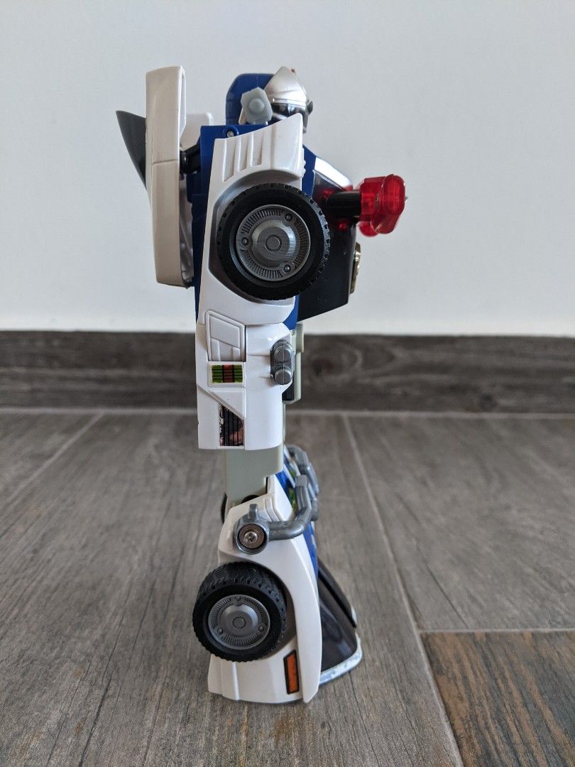 Power Rangers Turbo Deluxe Robo Racer Blue Senturion Series, Hobbies ...