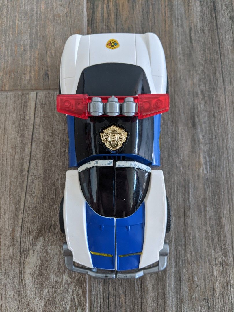Power Rangers Turbo Deluxe Robo Racer Blue Senturion Series Hobbies And Toys Toys And Games On
