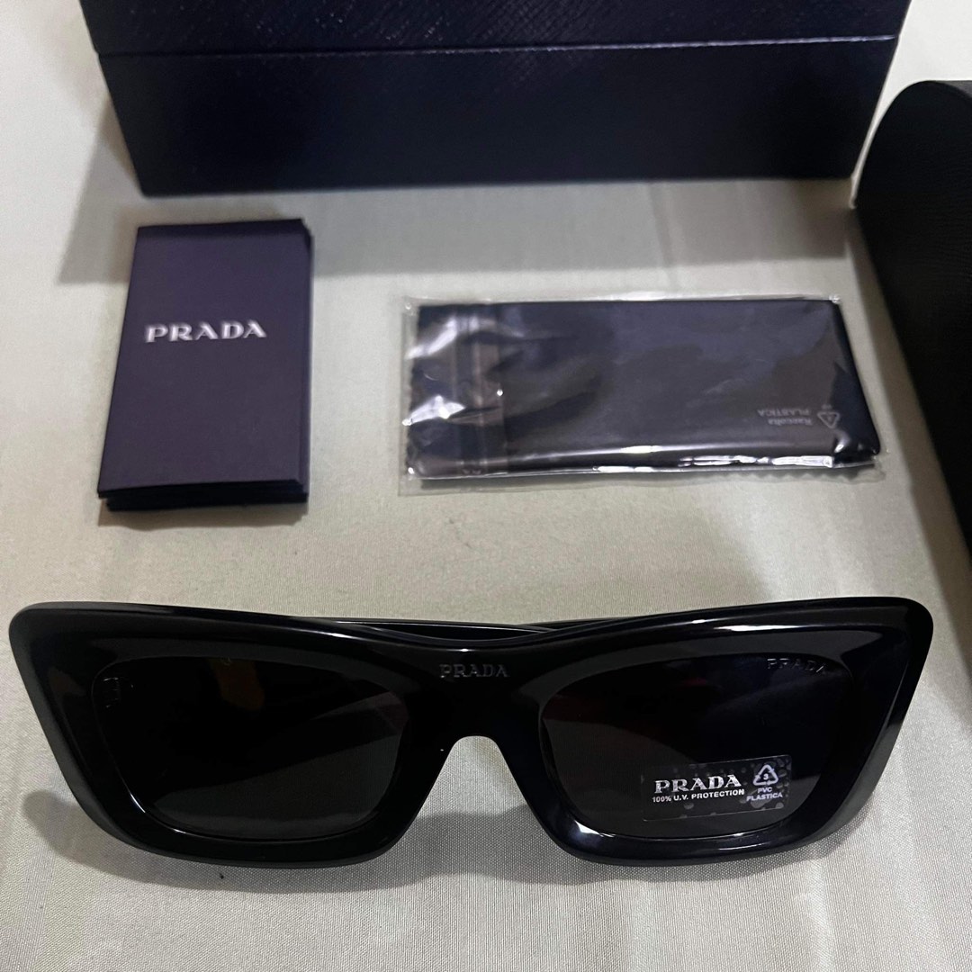 Prada Symbole Cat-Eye, Women's Fashion, Watches & Accessories ...