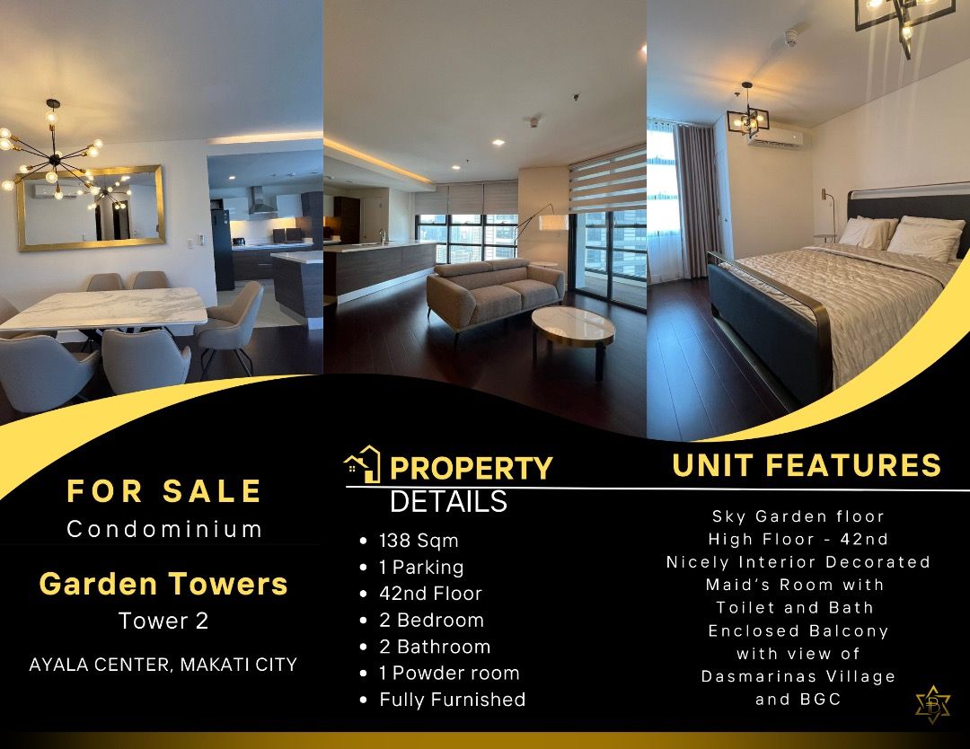 PrivateBroker Open House at Garden Towers 2 (June 10, 2023), Property, For Sale, Apartments ...