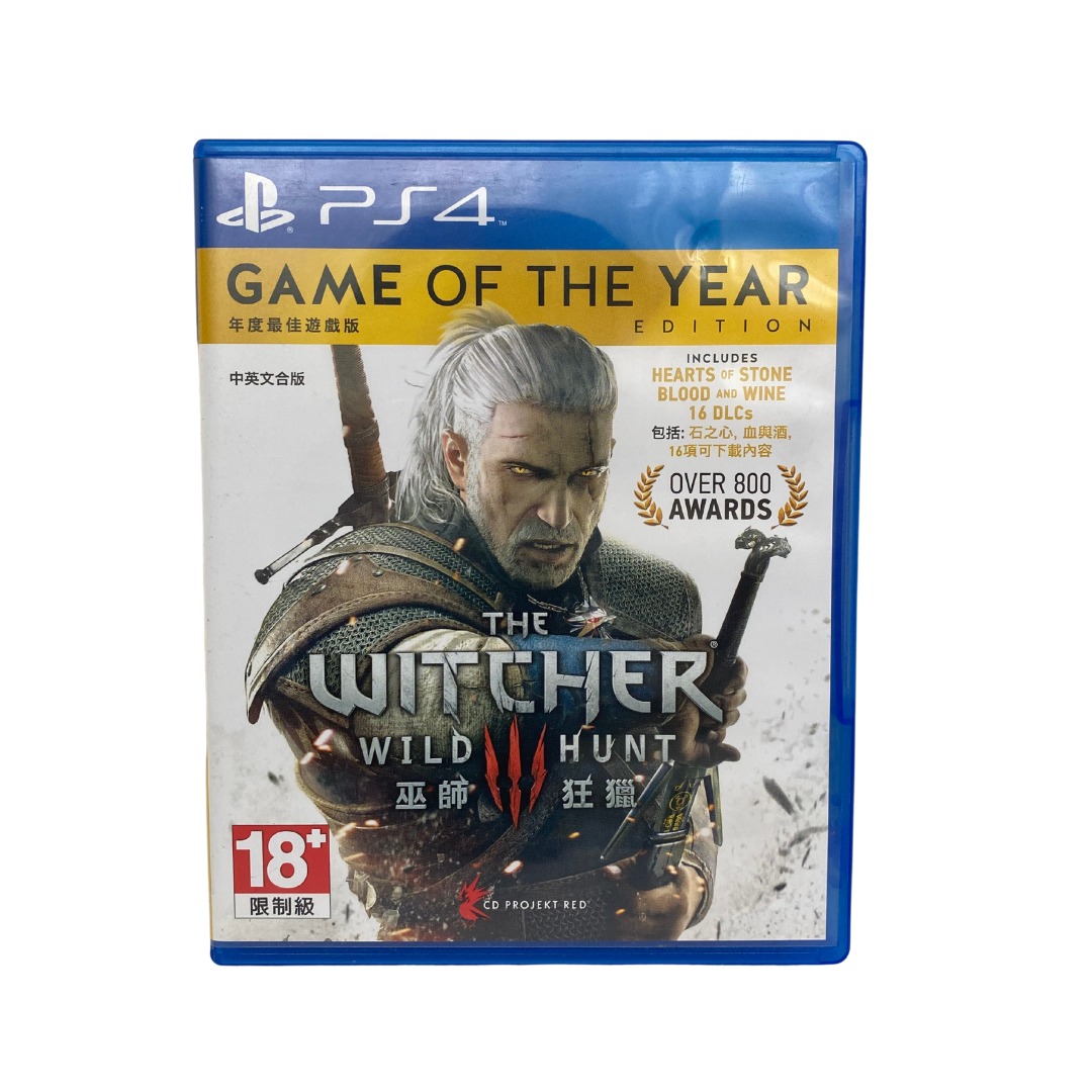 PS4 The Witcher 3 - Game of the Year on Carousell
