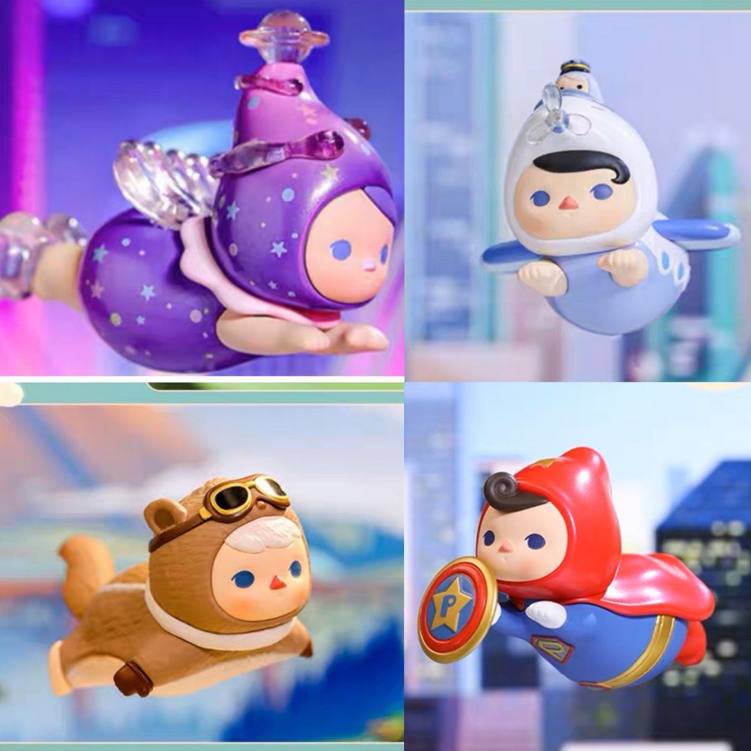 PUCKY FLYING BABIES POPMART / FULL SET / SINGLE BLIND BOX / ABLE TO ...