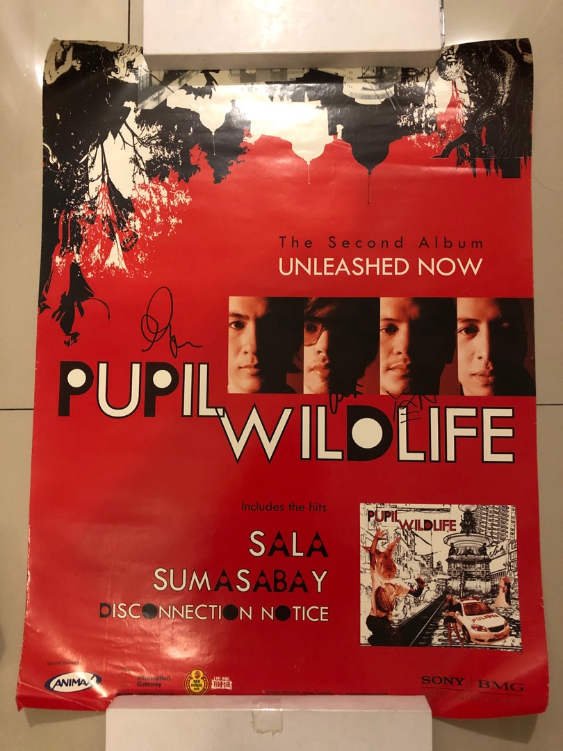 Pupil 2007 Wildlife Promo Poster (Signed by Ely Buendia, Dok Sergio and ...